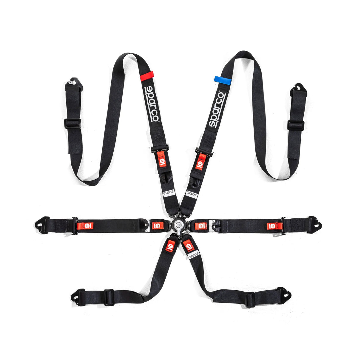 SPARCO COMPETITION H-2 PU 6 POINTS FHR RACE HARNESS– miki-motorsports